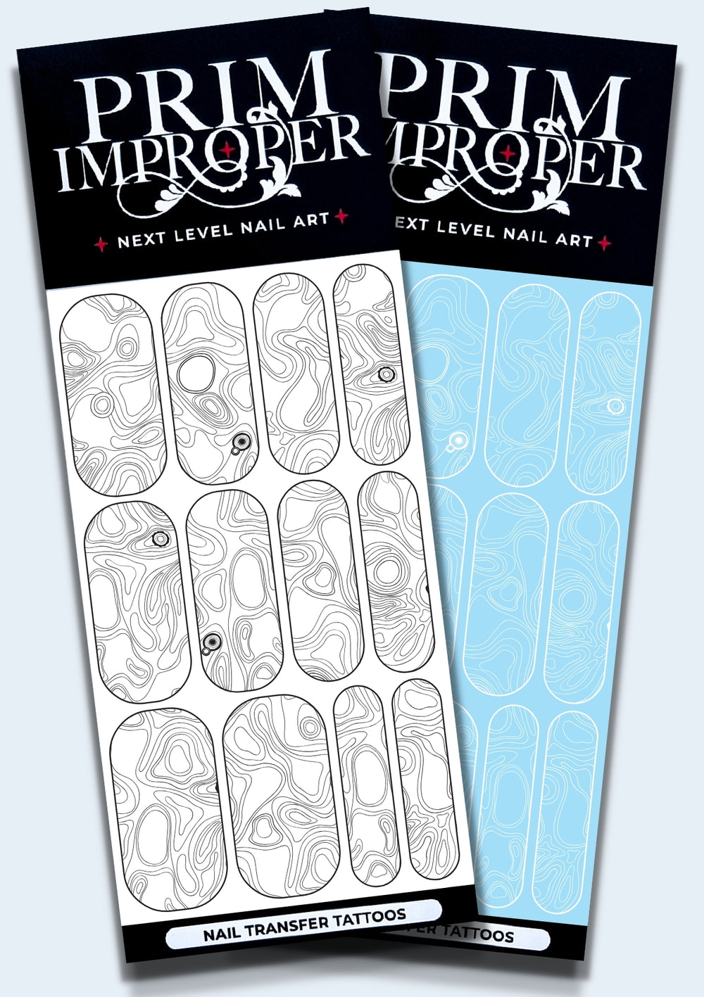 NAIL TRANSFER TATTOOS | TORRES STRAIT, SOLWATA | BASE DESIGN